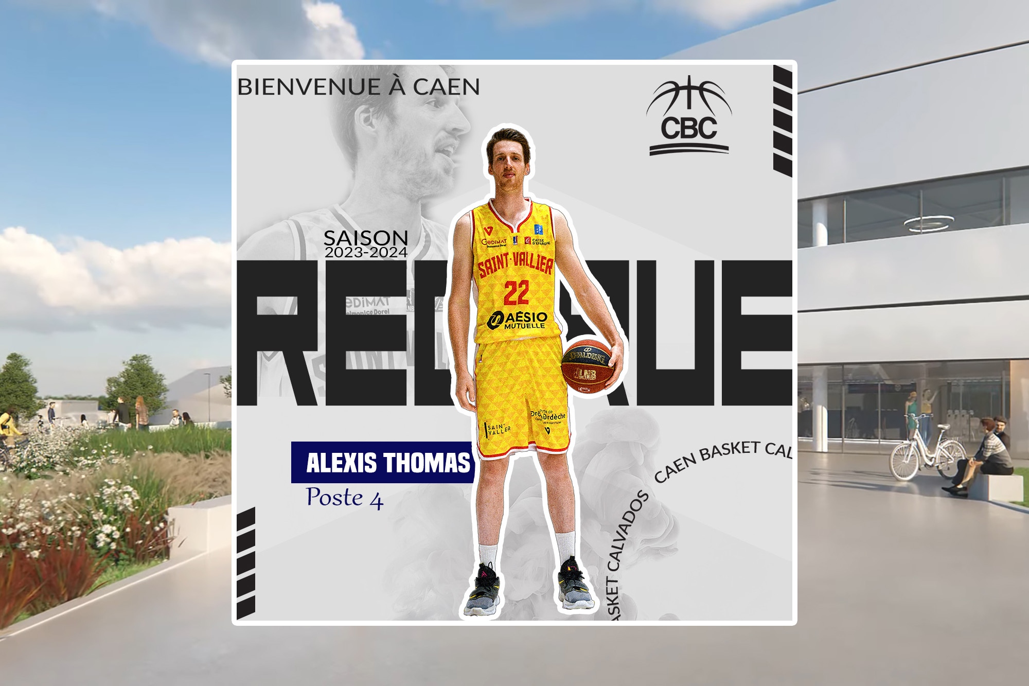 Alexis Thomas, première recrue à l'intérieur pour la saison 2023-24 ...